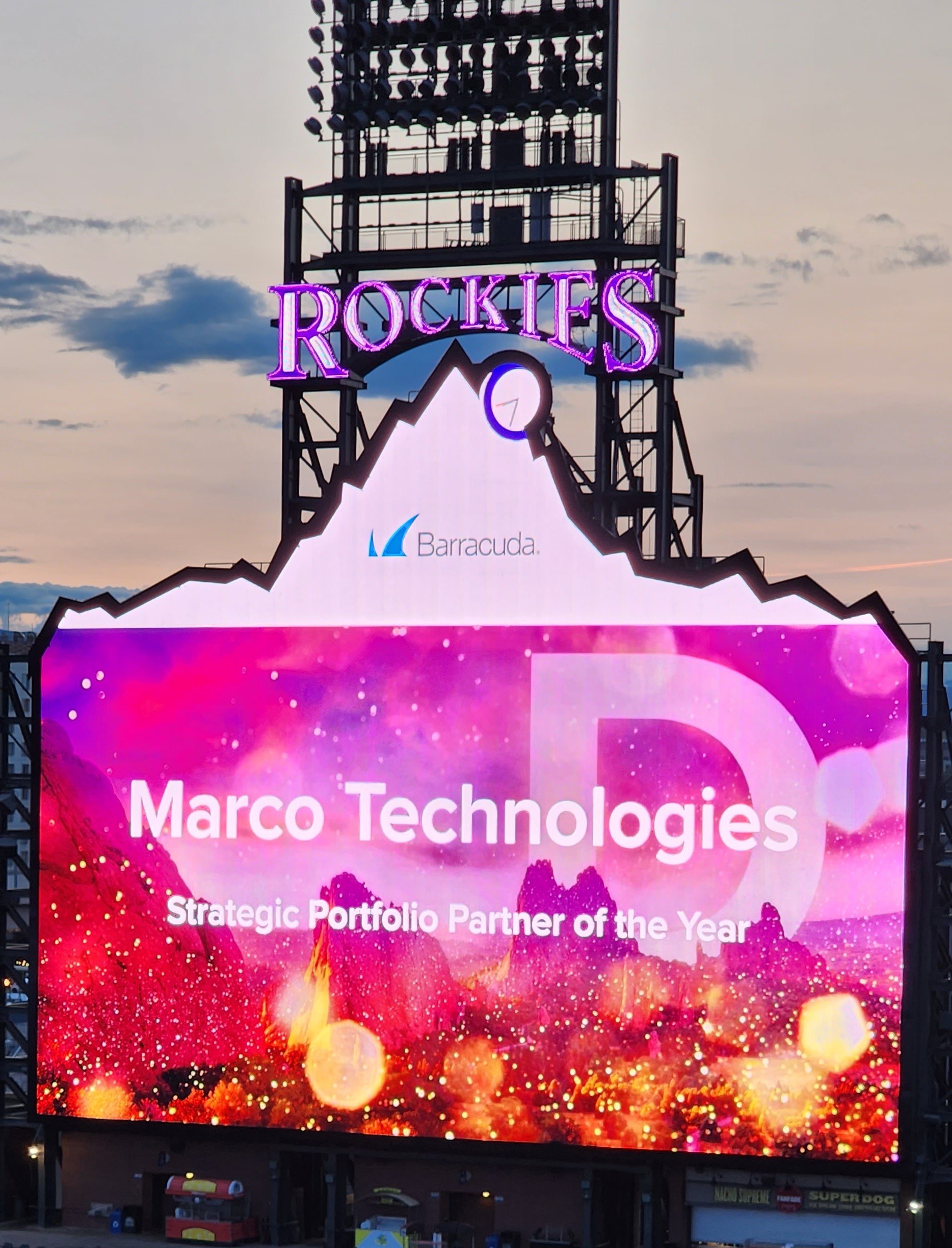 Marco Named Strategic Portfolio Partner of the Year at Barracuda's Discover 23